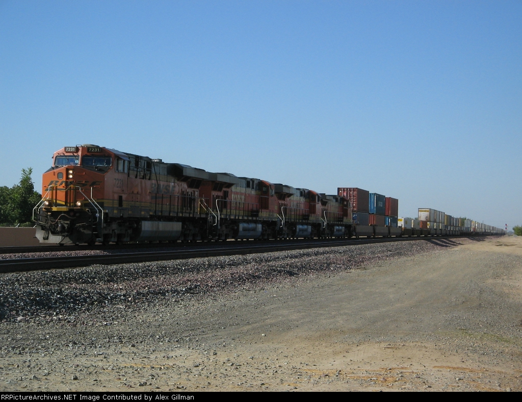 BNSF 7231 East